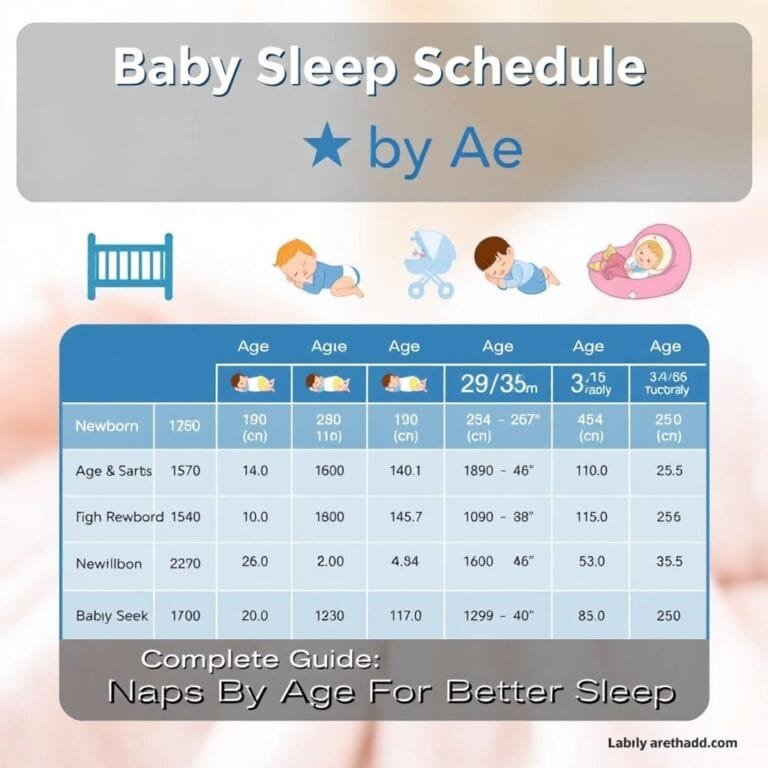 Complete Guide: Naps By Age For Better Sleep